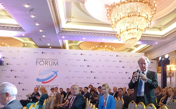 ISG praises inflight at key Moscow airline event