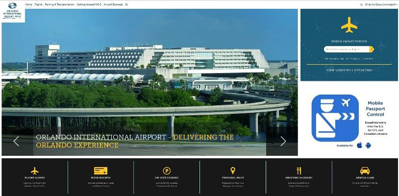 MCO redesigns website and shops directory