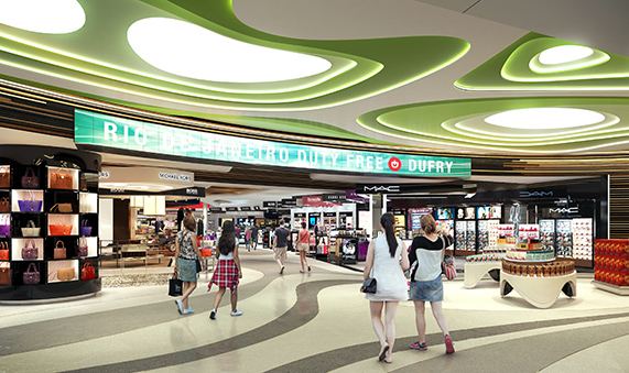 TDS turns on the style at Rio Tom Jobim Airport