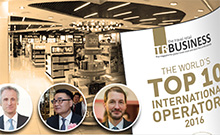 Top 10 operators up +7.6% to $28.6bn in 2015