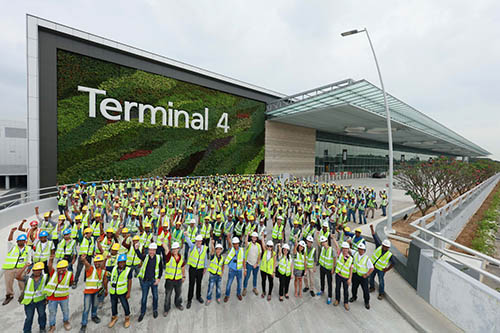 CAG completes construction of the new T4 pax building