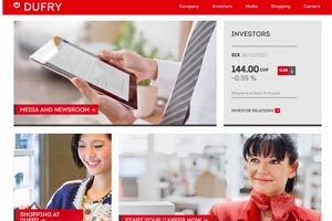Dufry’s new website reflects all integrated companies