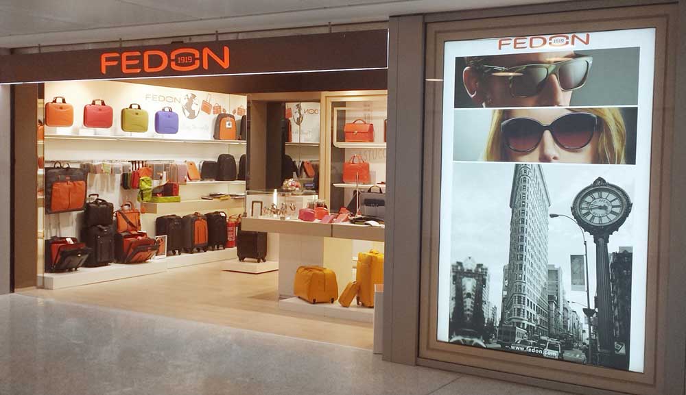 Italy’s Fedon opens new stores at Milan Airports