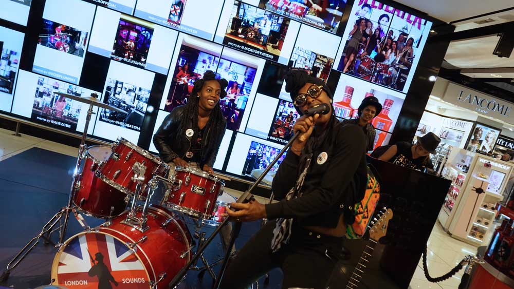 Beefeater celebrates London Sounds at LGW