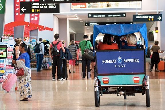 Auckland mixes Bombay Sapphire gin with rickshaw rides