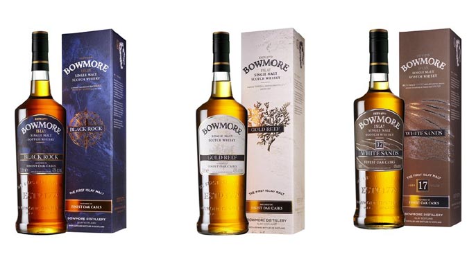 Bowmore launches new variations into travel retail