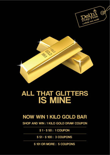 Delhi Duty Free launches Gold promotion
