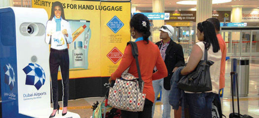 Dubai airport employs four ‘virtual assistants’
